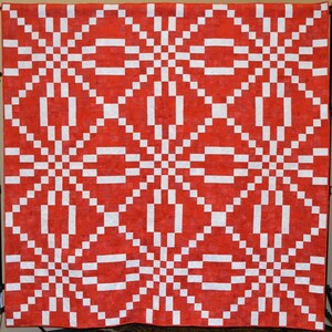 Braided Irish Chain - PAPER Quilt Pattern - Jelly Roll Friendly in 6 ...
