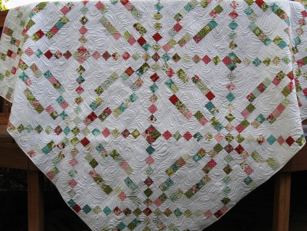 Braided Irish Chain - PAPER Quilt Pattern - Jelly Roll Friendly in 6 ...
