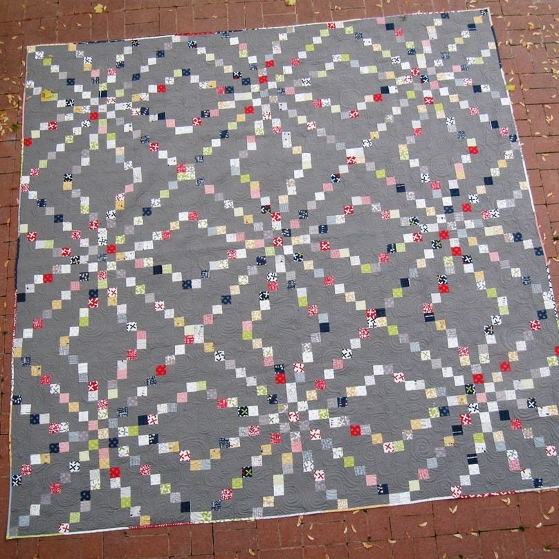 Braided Irish Chain - PAPER Quilt Pattern - Jelly Roll Friendly in 6 ...