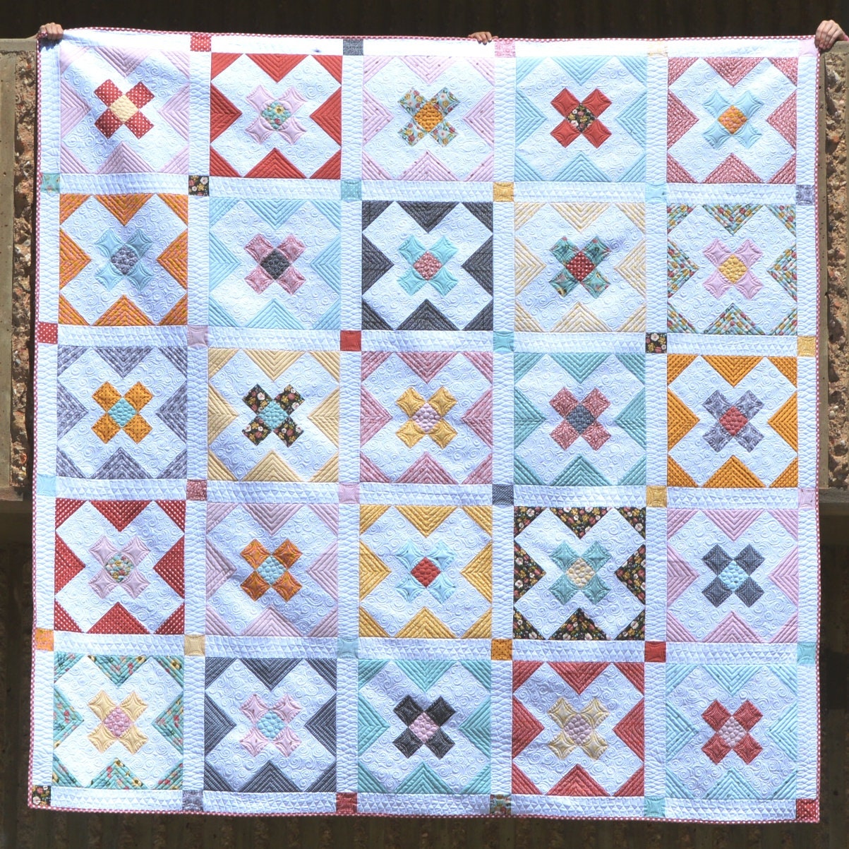 Decades Past PDF Quilt Pattern with 5 size options | Etsy