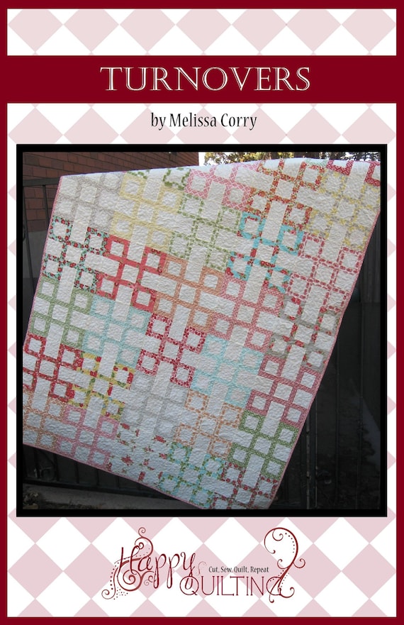 Turnovers PDF Quilt Pattern With 4 Size Options | Etsy