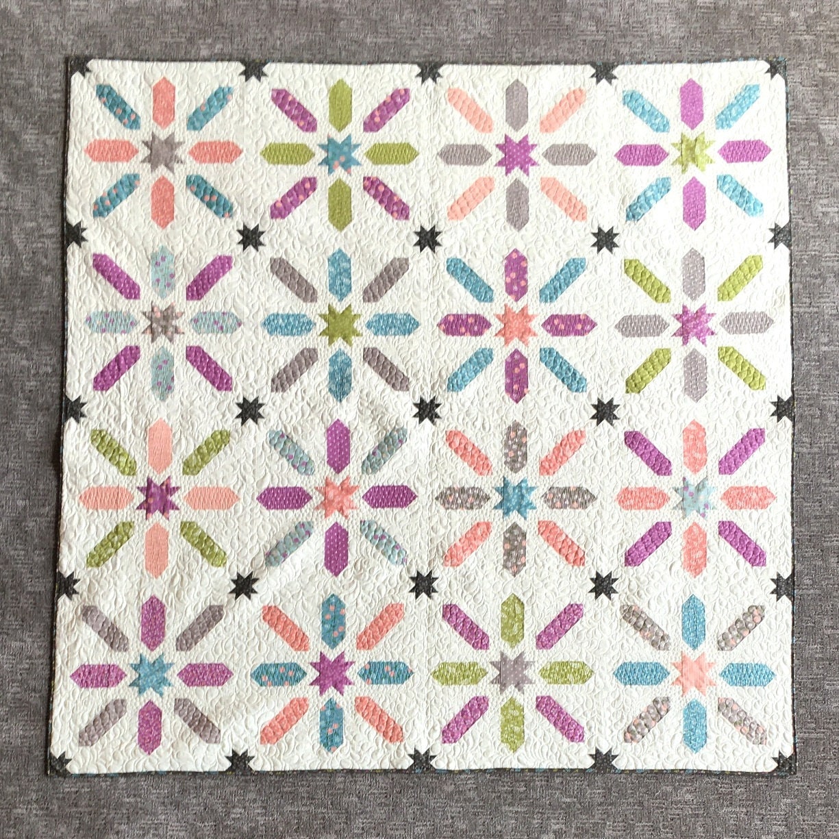 Wishes HARD COPY Quilt Pattern With 5 Size Options - Etsy