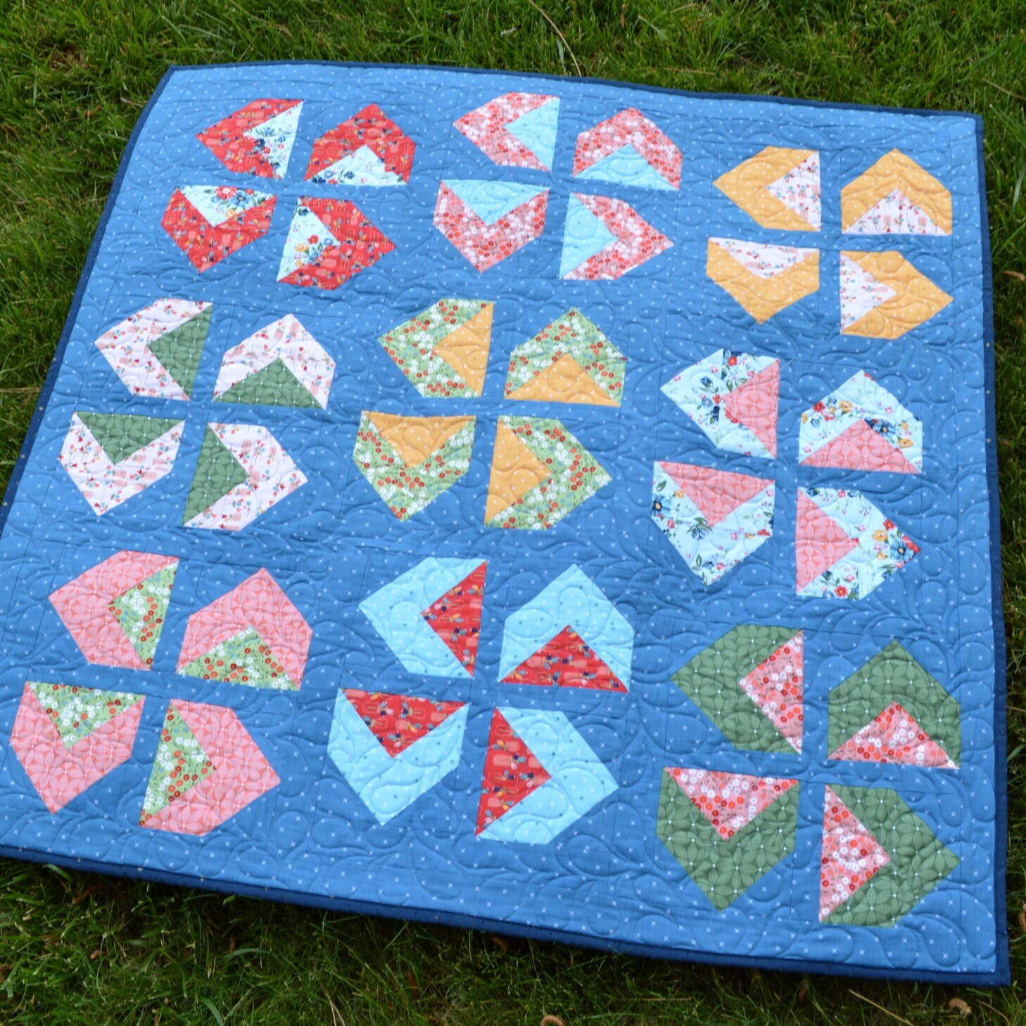 Double Dutch - PDF Quilt Pattern - Fat Eighth/quarter Friendly in 5 ...