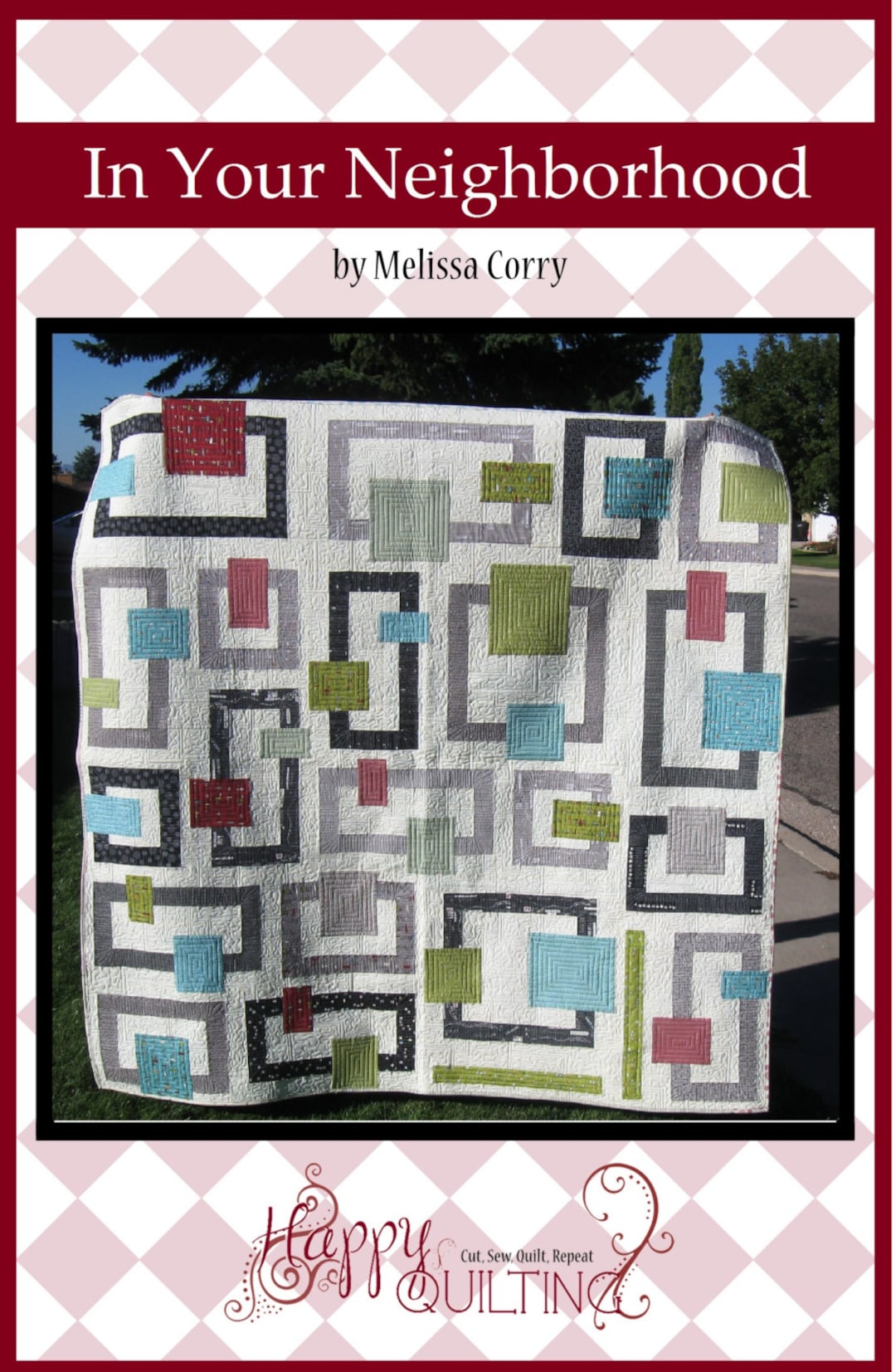 In Your Neighborhood - PDF Quilt Pattern With 3 Size Options - Etsy