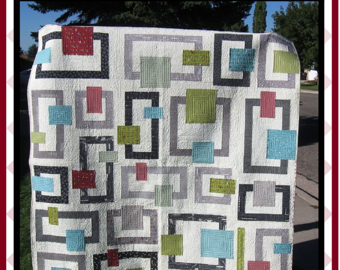 In Your Neighborhood PDF Quilt Pattern With 3 Size Options - Etsy