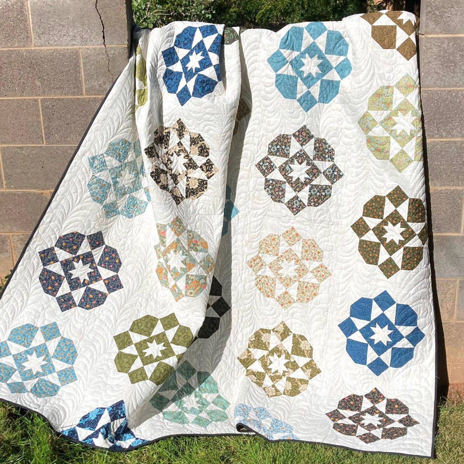 Andromeda - PDF Quilt Pattern - Fat Quarter Friendly in 5 Size Options ...