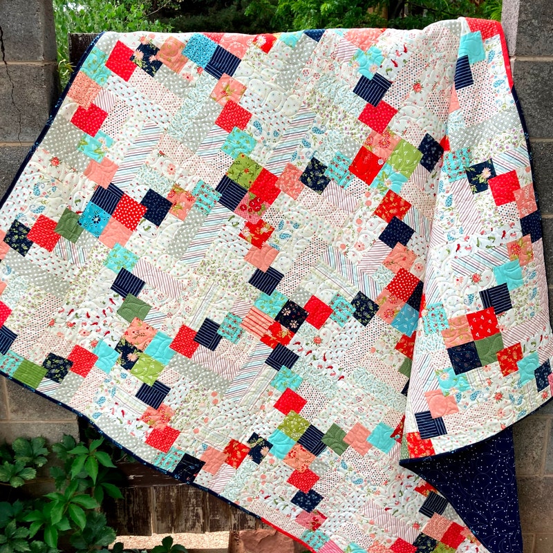 Scrap Quilt Pattern - Etsy