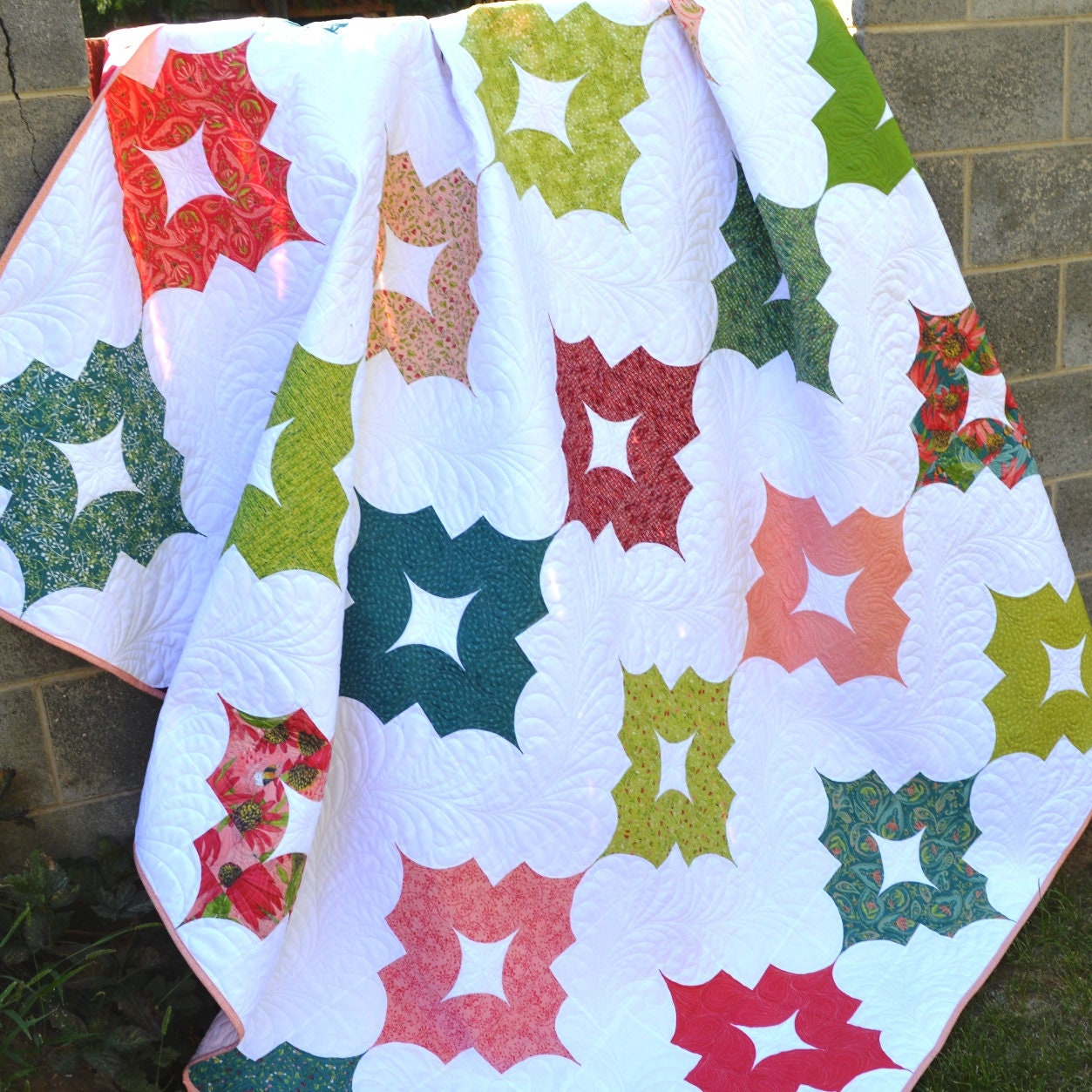 Nordic Nights PAPER Quilt Pattern Fat Quarter Friendly in 5 Size ...