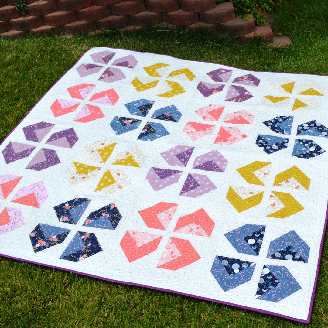 Double Dutch - PAPER Quilt Pattern - Fat Eighth/quarter Friendly in 5 ...
