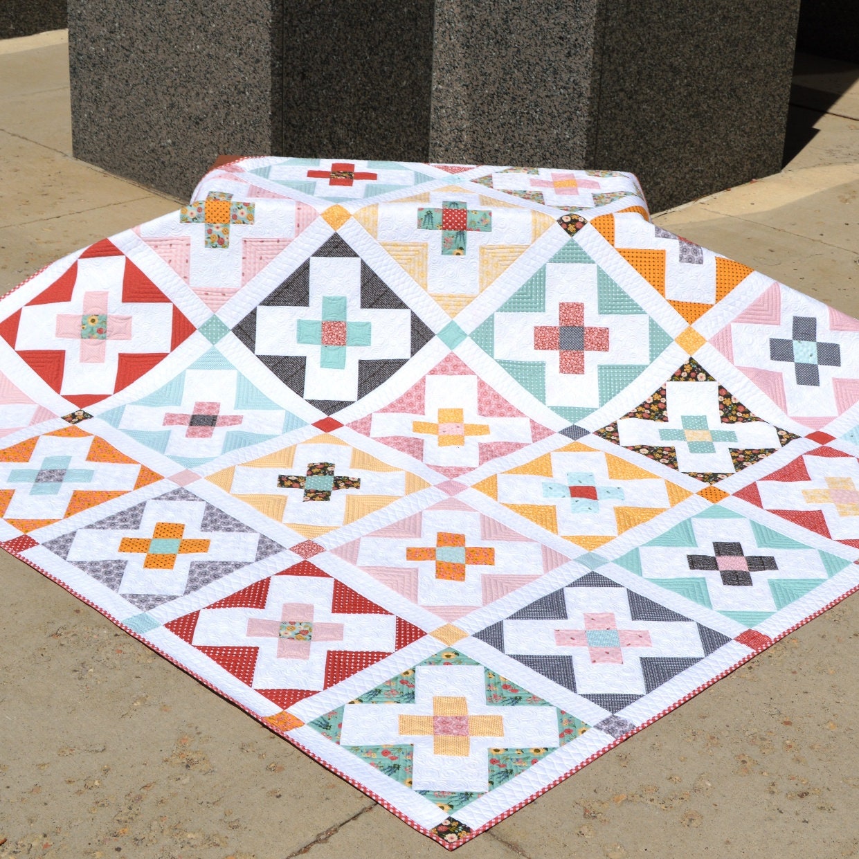 Decades Past PDF Quilt Pattern with 5 size options | Etsy