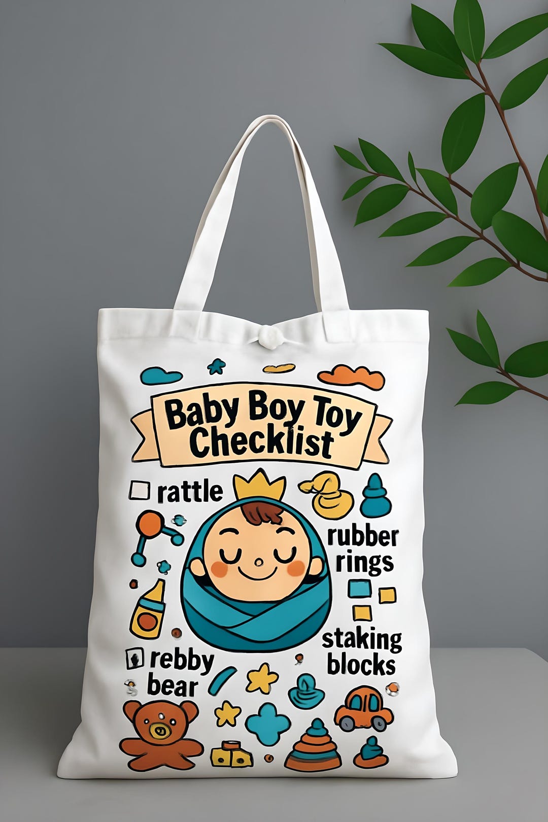 Baby Boy Toy Essentials Checklist. DIY Printable Digital Download. - Etsy