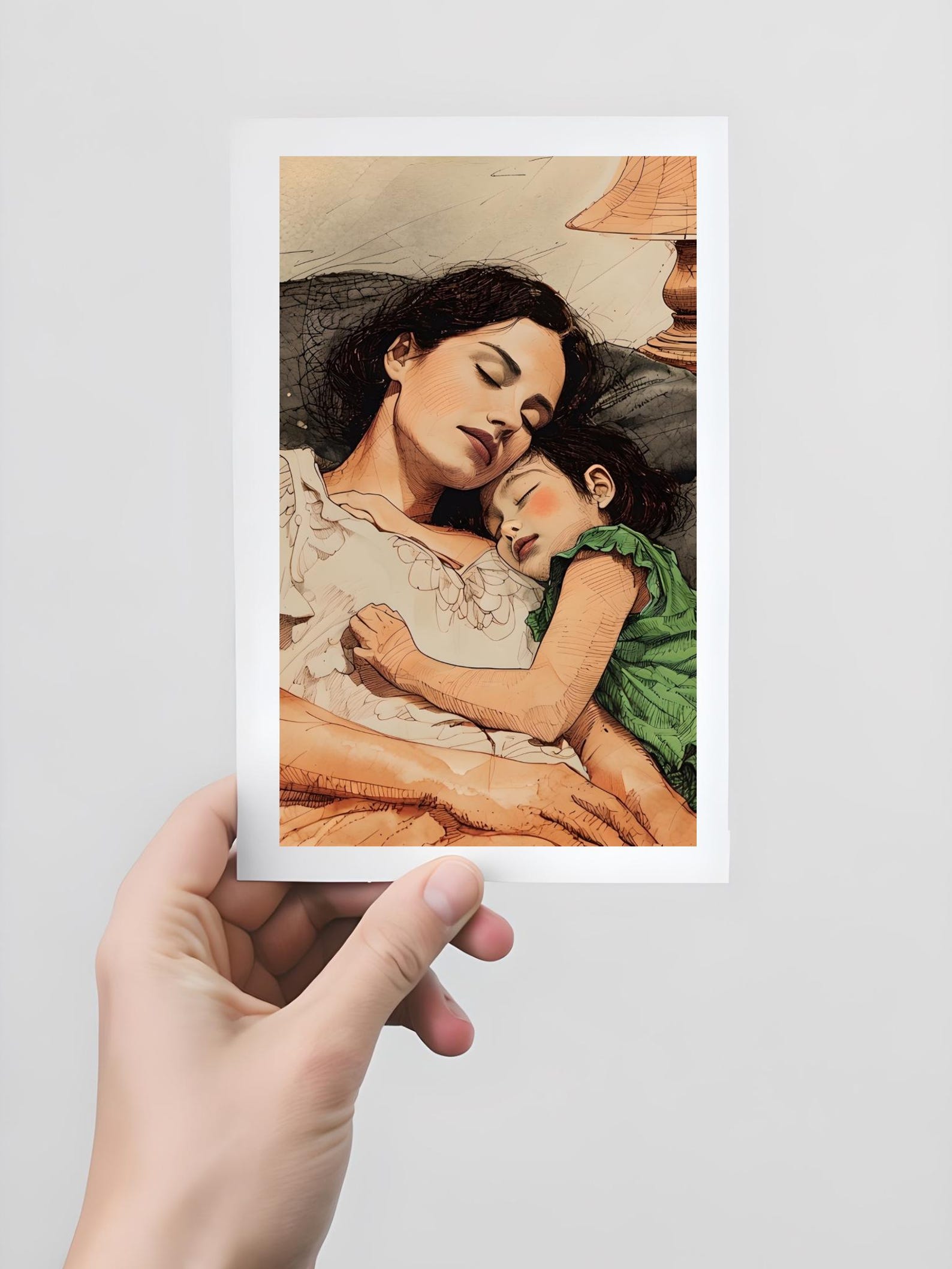 Mother’s Day Embrace.heartwarming Image Celebrating the Special ...
