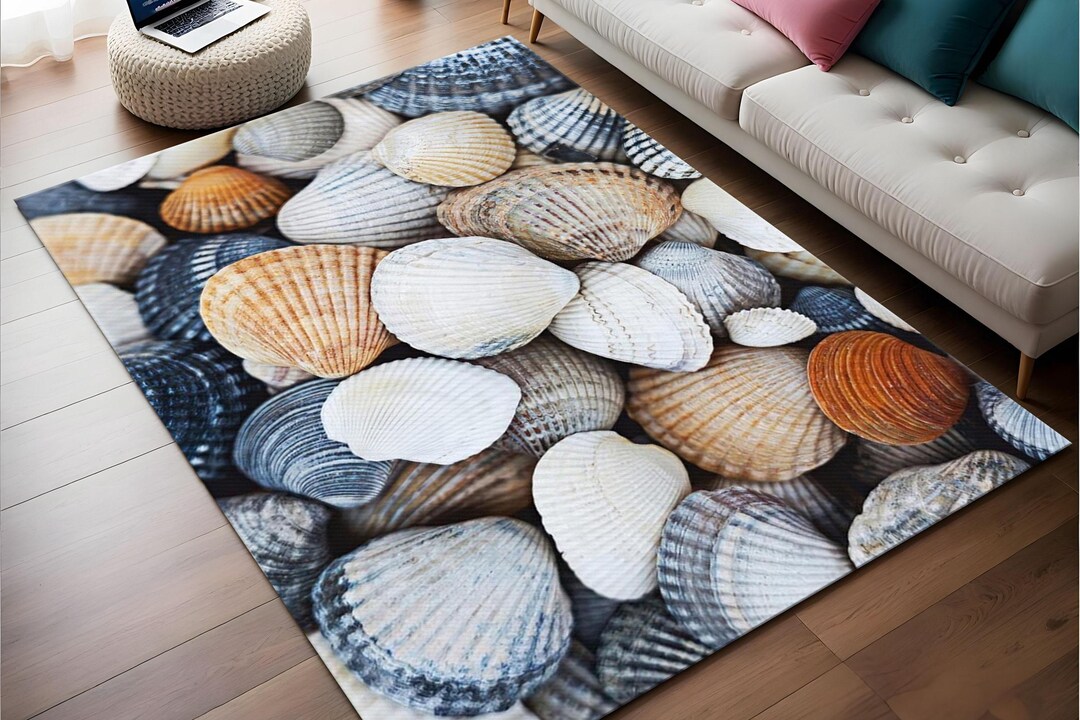 Beach Rug, Bedroom Rug, Living Room Rug, Nautical Rug, Ocean Rug ...