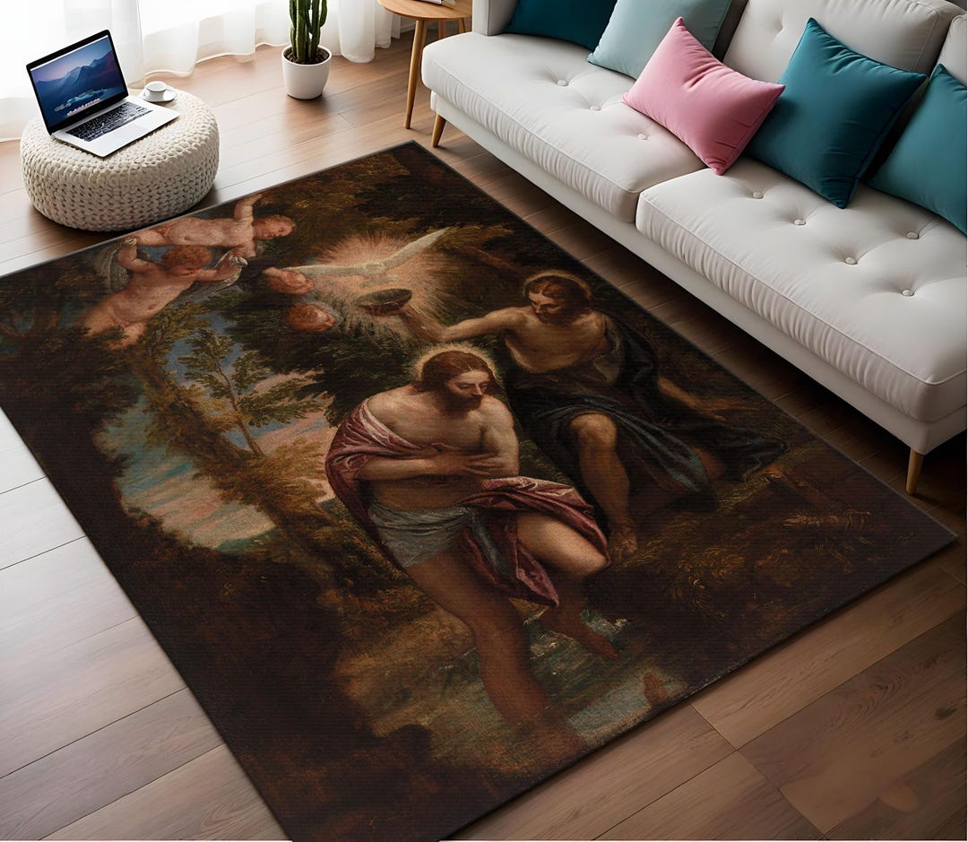 Baptism of Christ by Veronese (paolo Caliari), the Baptism of Christ ...