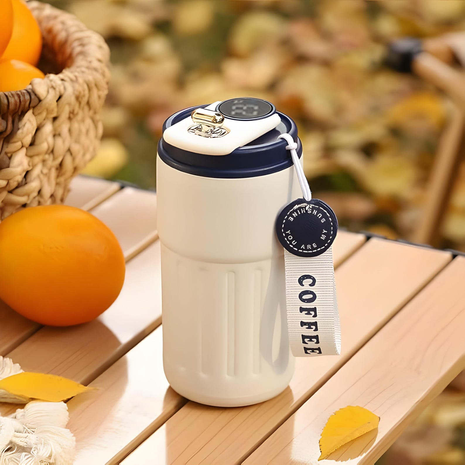Thermos With Temperature Display, Smart Thermos, Temperature Display ...