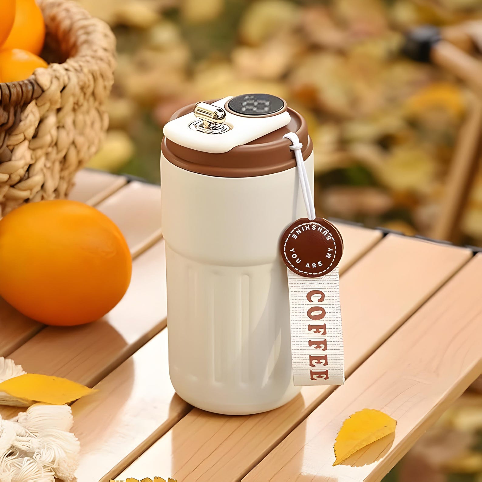 Thermos With Temperature Display, Smart Thermos, Temperature Display ...