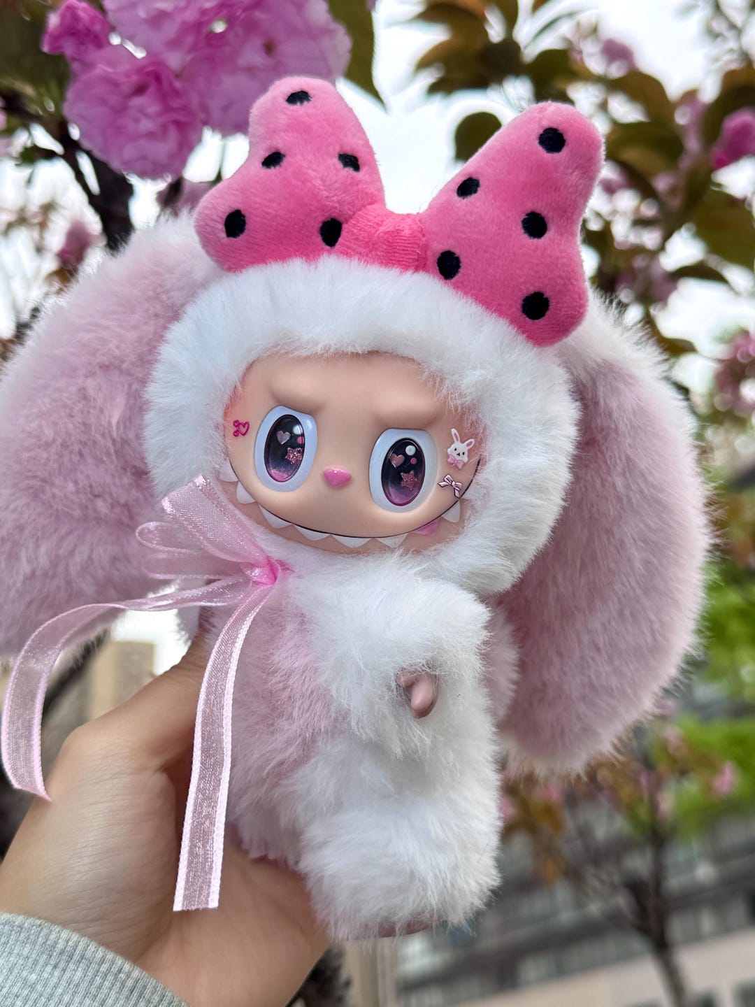 Labubu Original Design Sweetie Bunny-handmade Modification - Etsy
