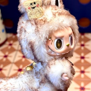 Labubu Original Design Caramel Toast-handmade Modification - Etsy