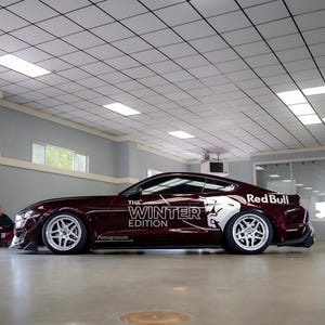 Custom Bull Style Red Car Vinyl Decal JDM Style Custom Livery Summer ...