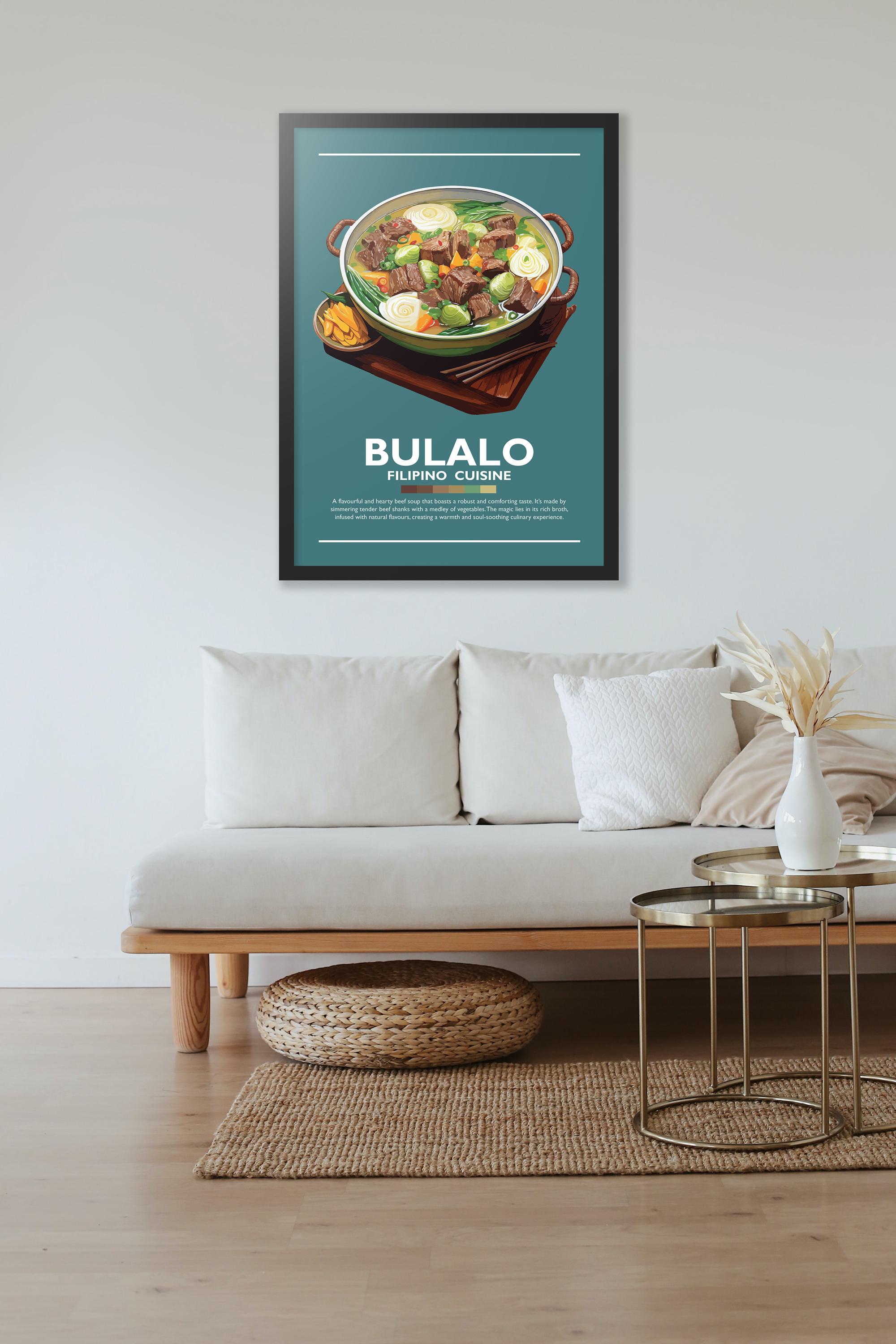 Bulalo Poster: Minimalist Filipino Food Art (digital Download) - Etsy