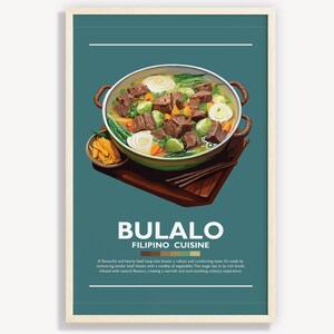 Bulalo Poster: Minimalist Filipino Food Art (digital Download) - Etsy