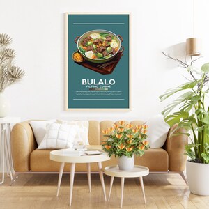 Bulalo Poster: Minimalist Filipino Food Art (digital Download) - Etsy