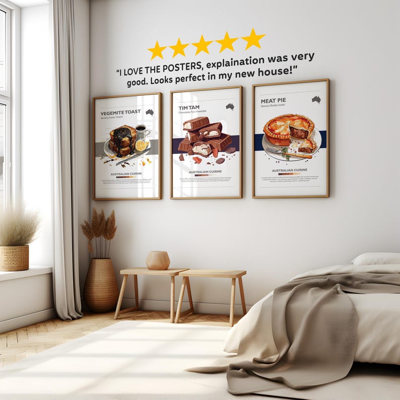 Tim Tam Poster: Australian Foodie Art Print (digital Download - Etsy