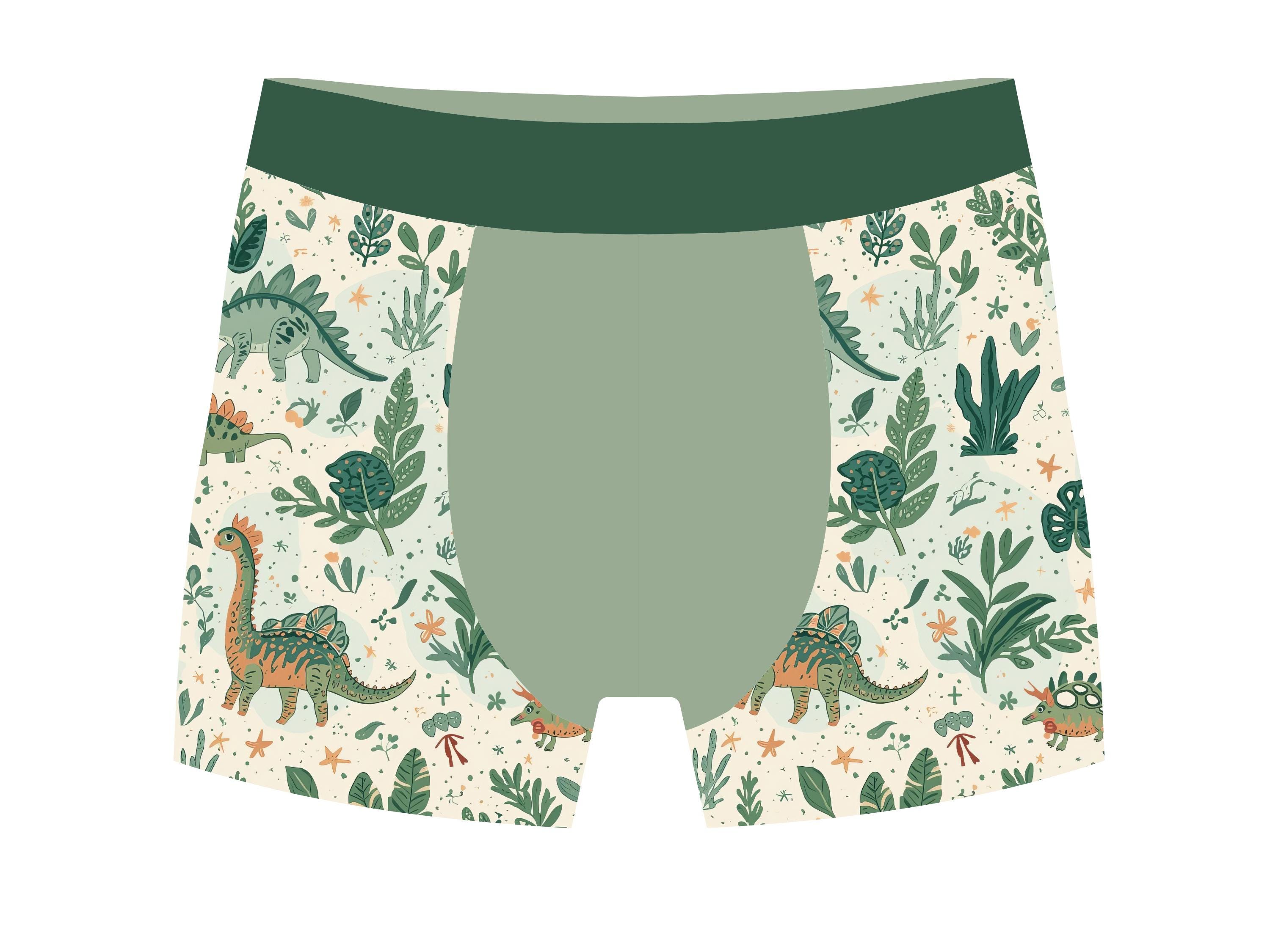 Underwear Boxer Briefs Vector Template Mock-up Adobe Illustrator, PNG ...
