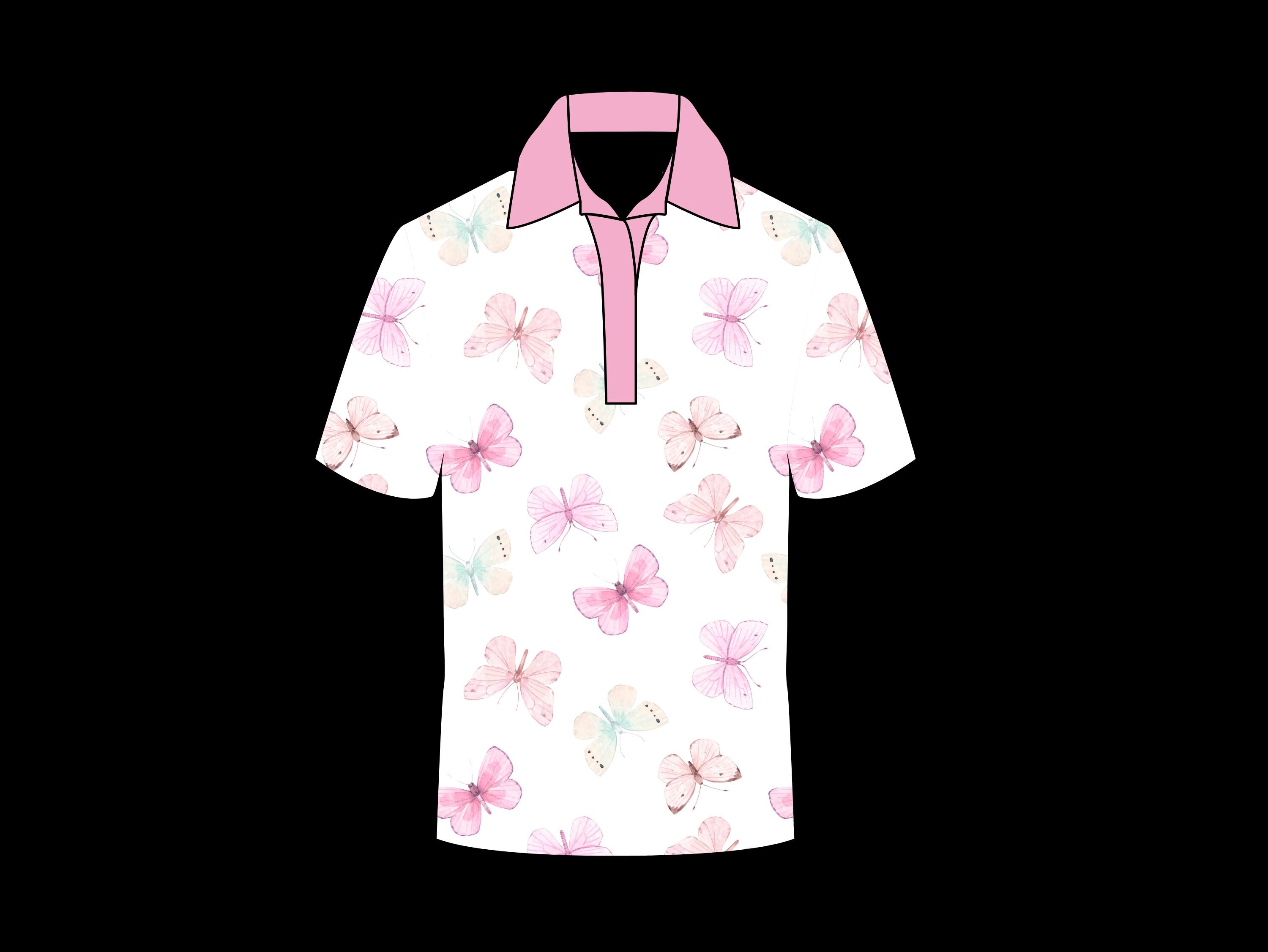 Canva Polo T-shirt |AOP Drag-and-drop Clothing Frame Templates for Etsy ...