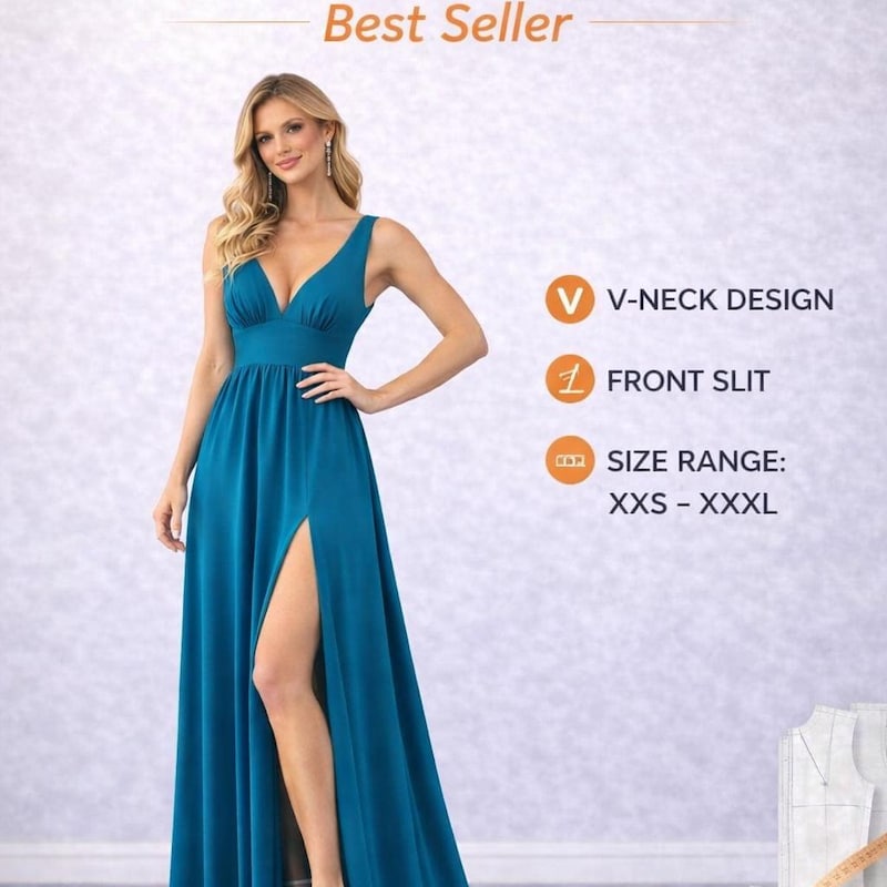 Formal Dress Pattern Xxl - Etsy
