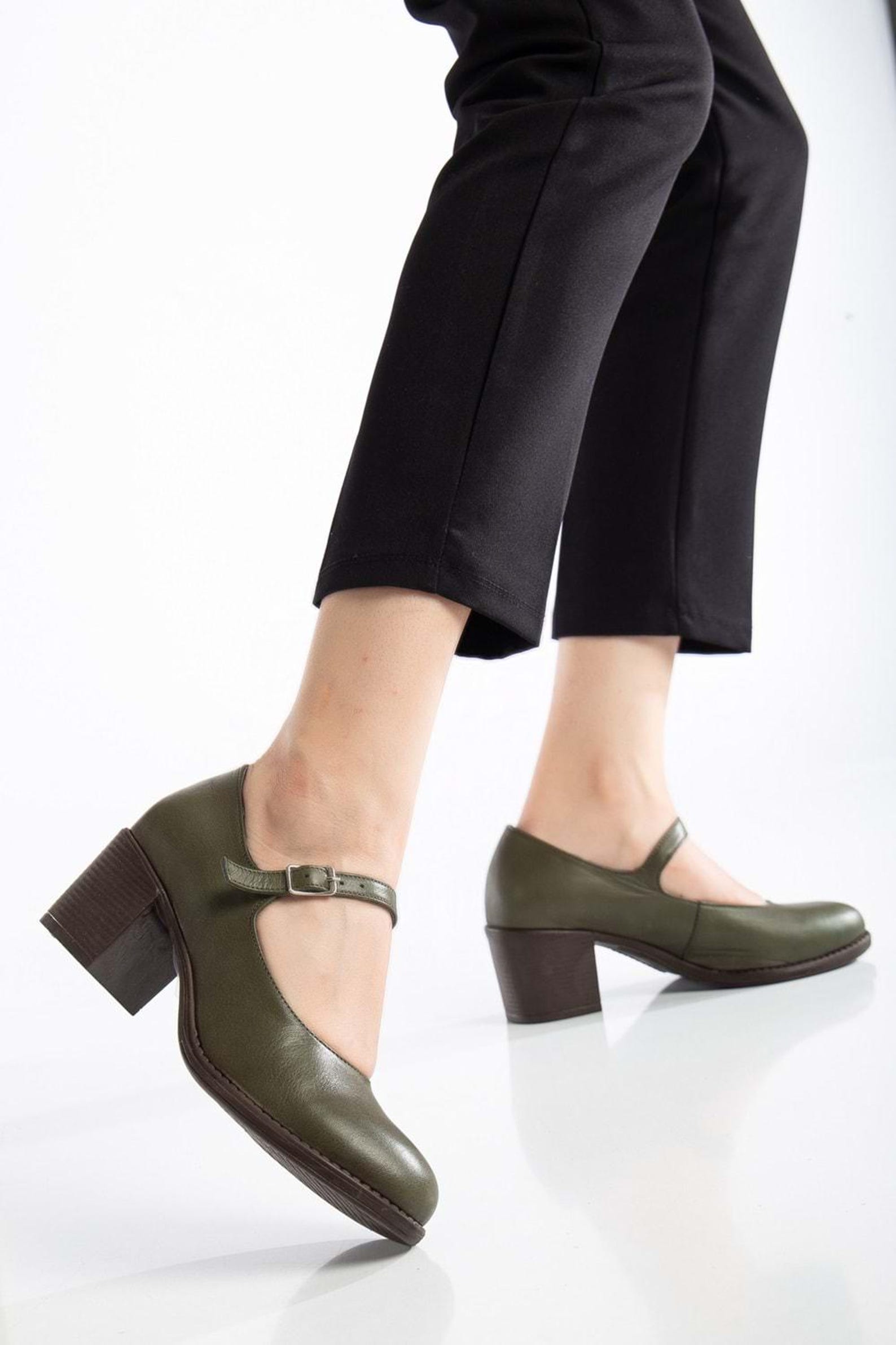 Brown Orginal Leather Mary Jane Shoes, Women Mary Janes Shoes, Women ...
