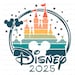 Disney Castle 2025-2026 Svg-png, Disney Trip 2025-2026 PNG, Disney ...