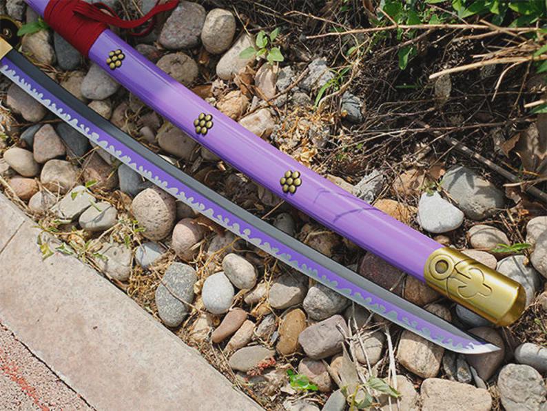 Handmade Zoro Enma Katana Replica: One Piece Anime Sword - Etsy