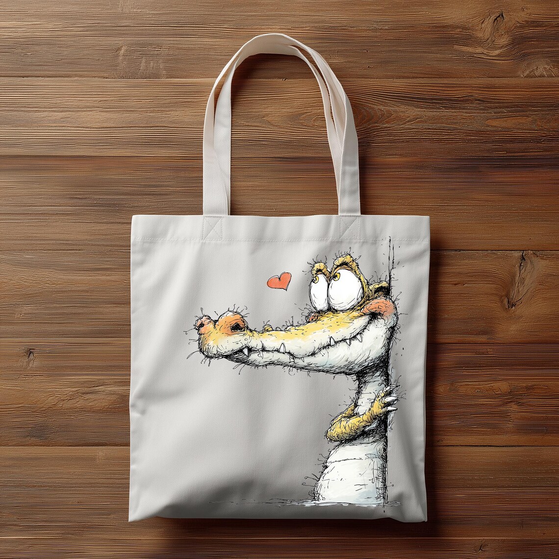 Funny Peeking Alligator Clipart, Cute Cartoon Gator PNG, Quirky Animal ...