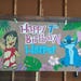 Handpainted Customizable Character Birthday Banner - Etsy