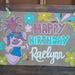 Handpainted Customizable Character Birthday Banner - Etsy