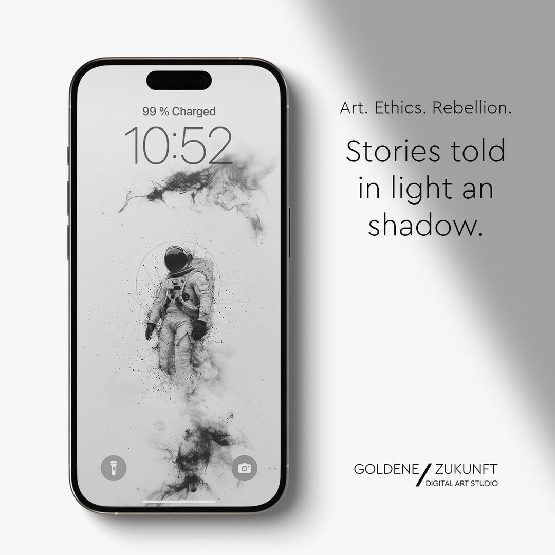 Astral Decay - Futuristic & Sci-fi Wallpaper | Digital Download - Etsy