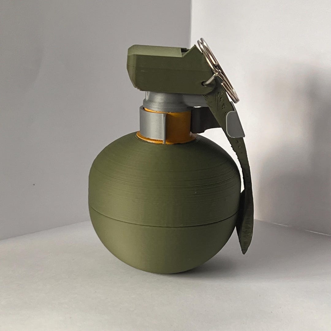 3D Printed British L109A1 Hand Grenade Model - Etsy