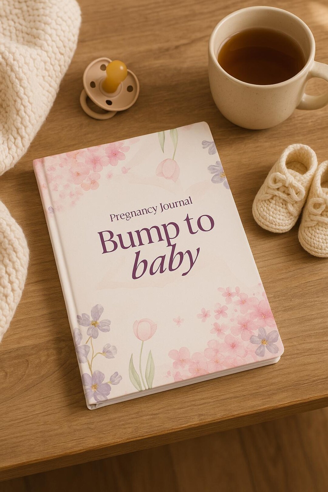 From Bump to Baby – Digital Pregnancy Journal (printable & Tablet ...