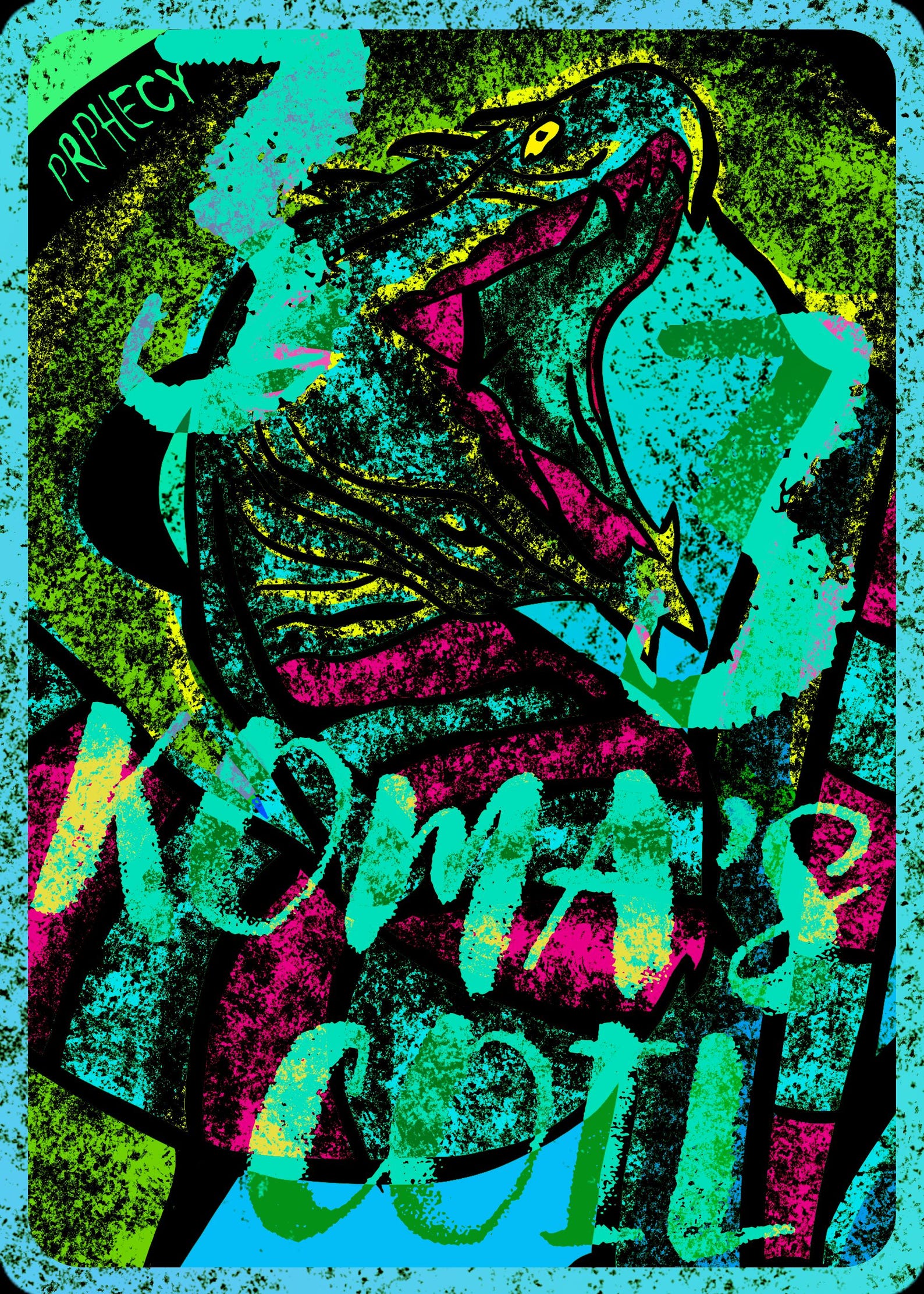 CUSTOM MTG Koma's Coil Token - Etsy