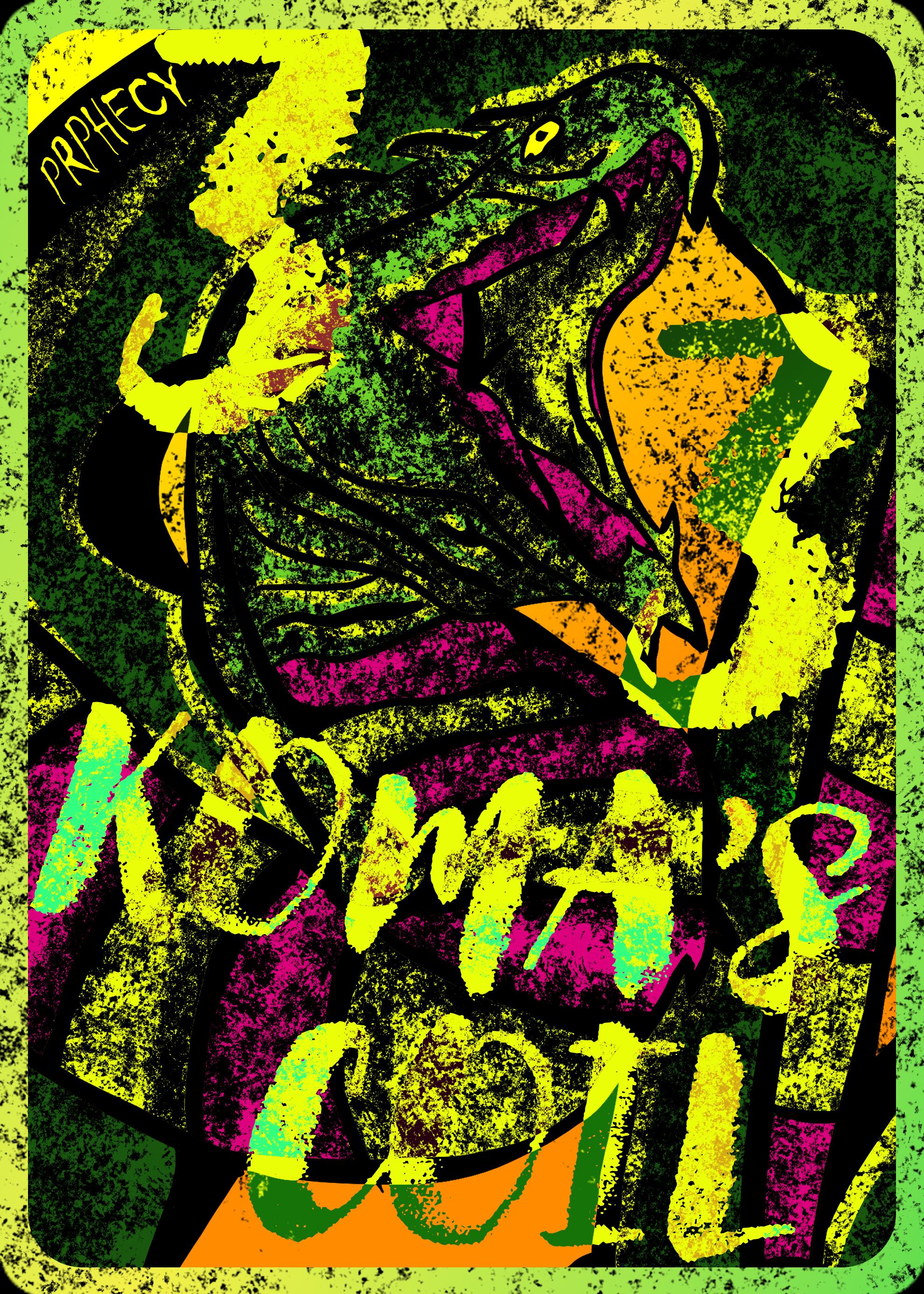 CUSTOM MTG Koma's Coil Token - Etsy