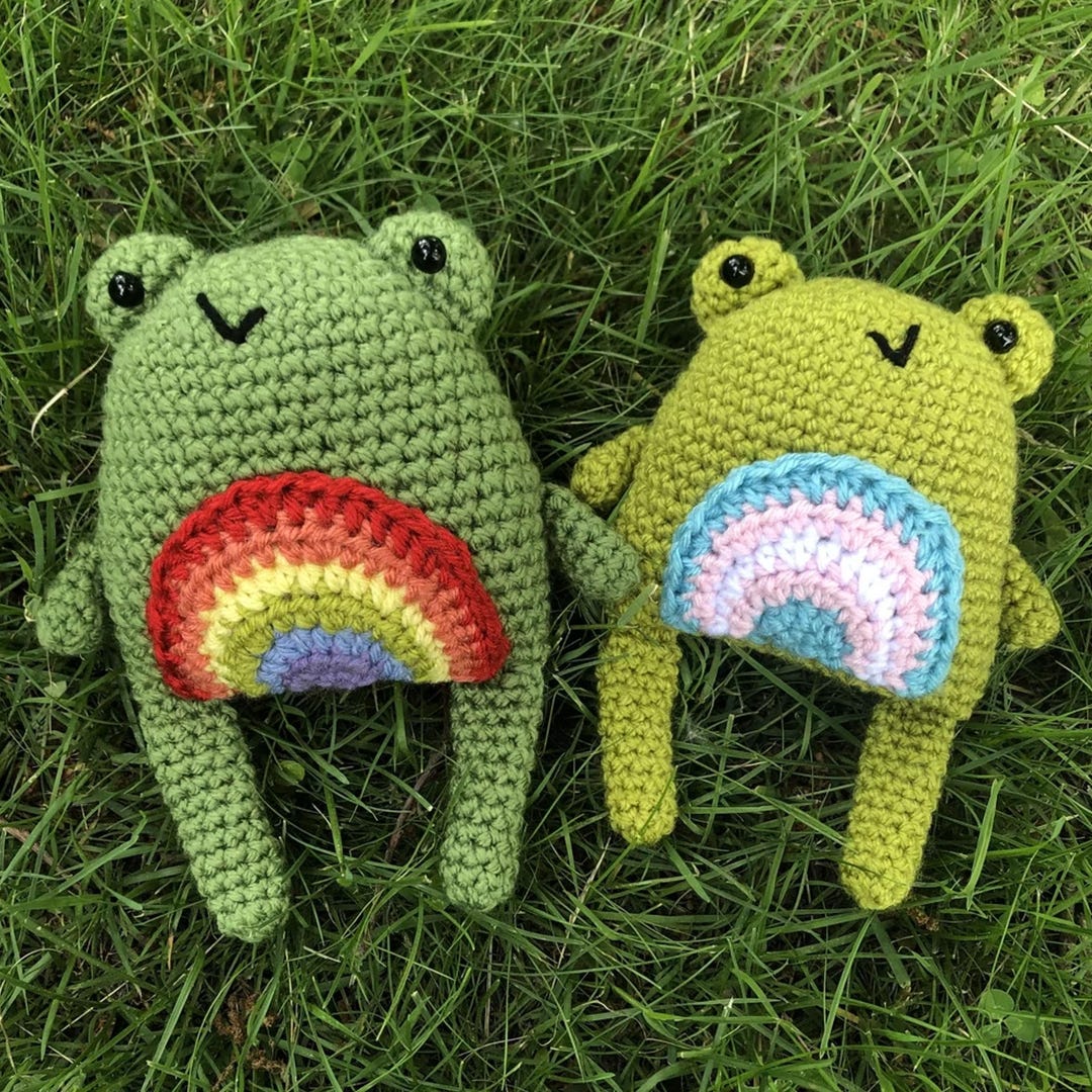 Cute Frog Crochet Pattern - Etsy