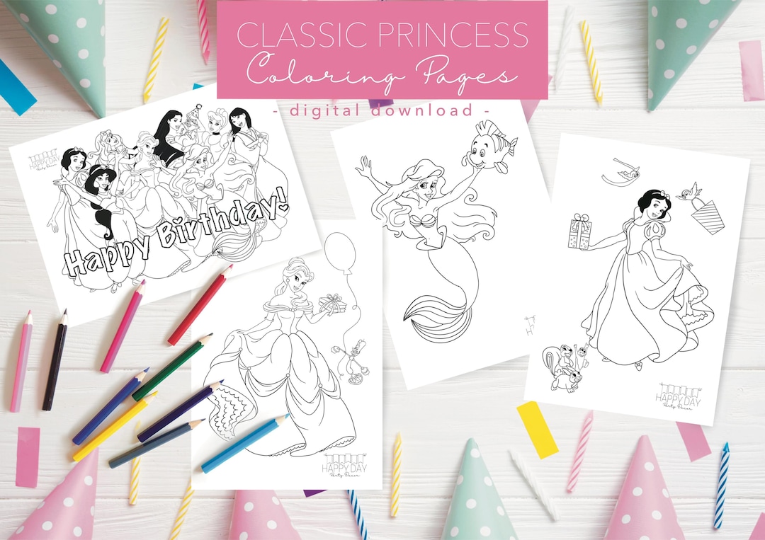 Disney Princess Coloring Pages | Disney Princess Printable Coloring ...