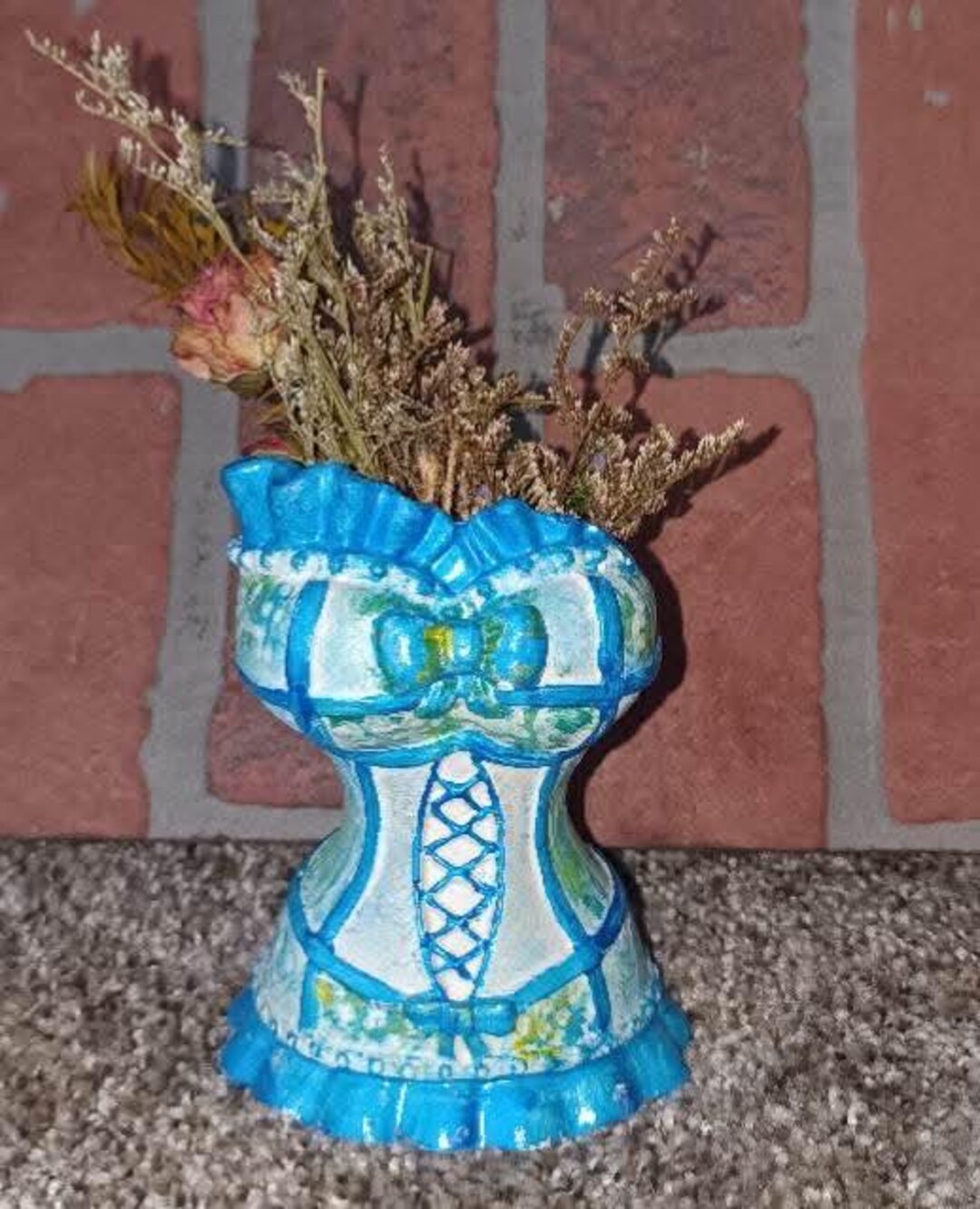 Plaster Corset Vase - Etsy