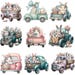 40 PNG Easter Bunny Truck Clipart, Easter Truck Clipart, Easter Bunny ...