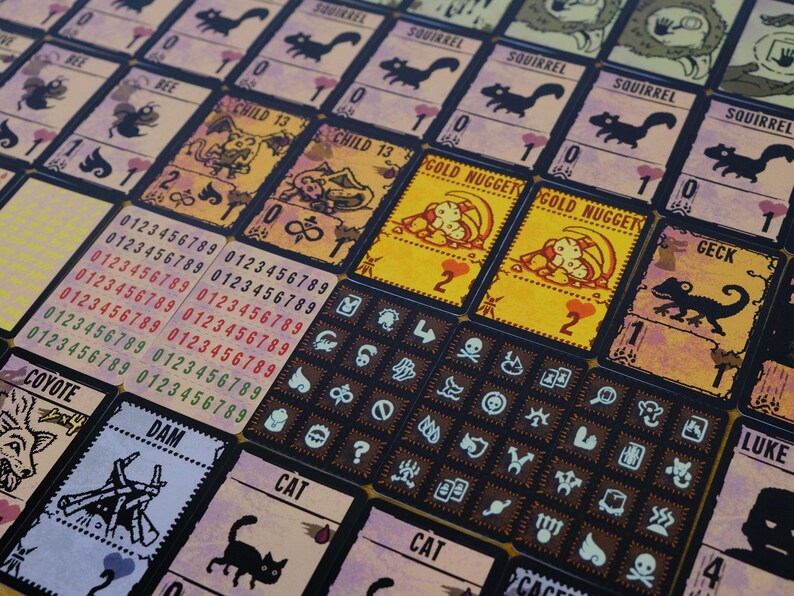 Inscryption ACT1 Deck • Inscryption Cards • 230 Cards • Cryptid ...