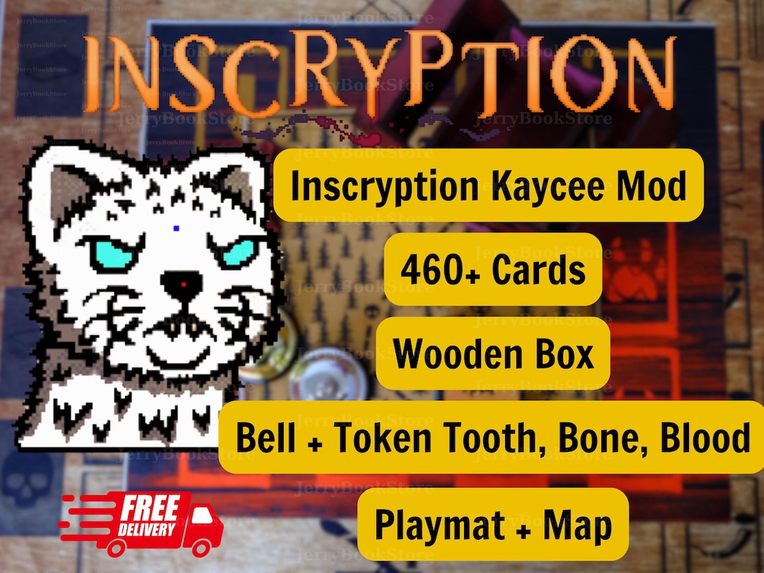 Inscryption Card Game • Kaycee's Mod Card Game • 460+ Cards • With ...