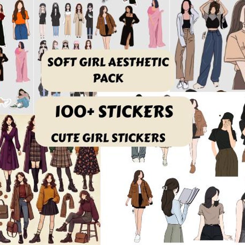 Fashion Stickers - Etsy