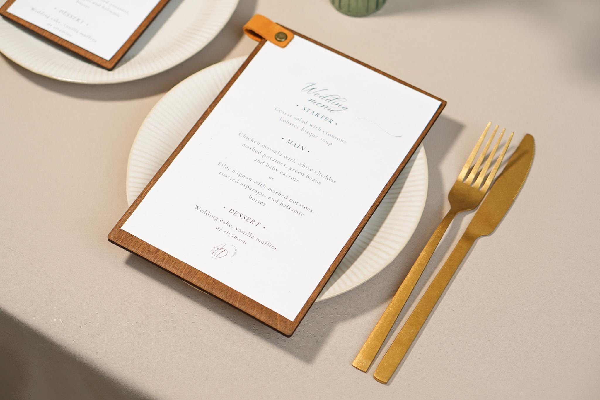 Wedding Menu Clipboard, Customized Restaurant Menu Folder, Cafe Bar ...