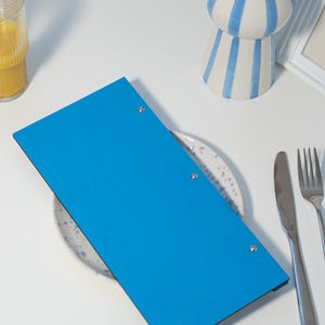 Wine List Menu Holder With Logo, Drink Menu Board, Menu Clipboard ...